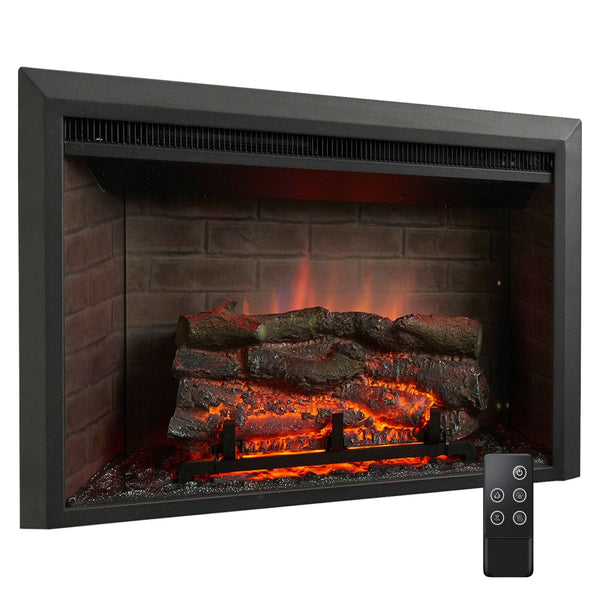 SimpliFire 32-In Built-In Electric Fireplace Insert | Electric Fireplaces Direct