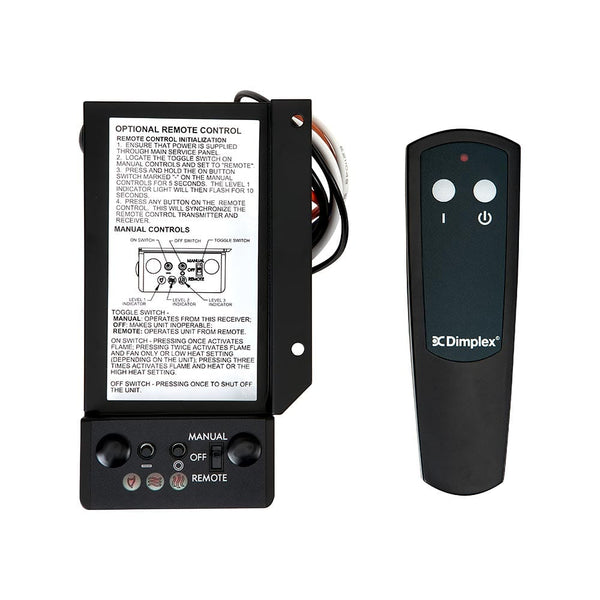 Dimplex 3-Stage Remote Control Kit – Electric Fireplaces Direct