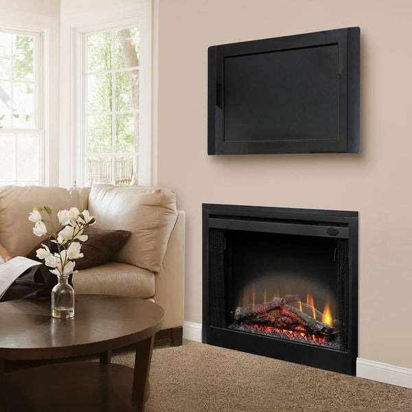 Dimplex 33-In LED In Wall Electric Fireplace – Electric Fireplaces Direct