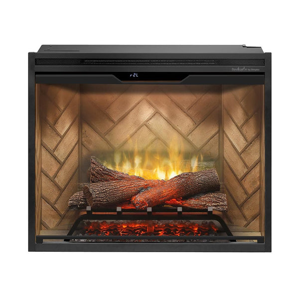 Dimplex 30" Revillusion Herringbone Firebox & 38" Trim | Electric ...