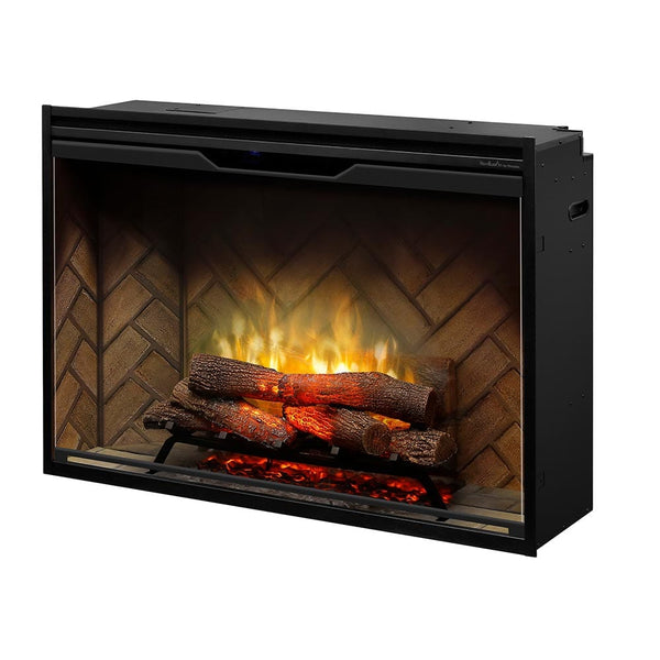 Dimplex 42" Revillusion Electric Firebox Herringbone Brick | Electric ...