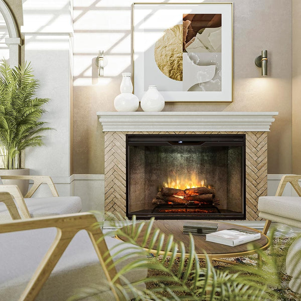 Dimplex 42" Revillusion Electric Firebox Weathered Concrete | Electric ...