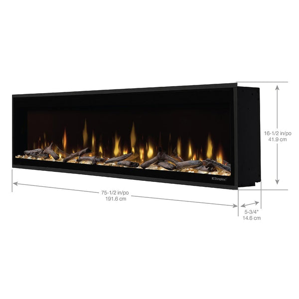 Dimplex Ignite Evolve 74-in Linear Electric Fireplace – Electric ...