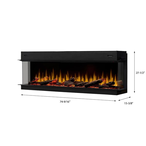 Dimplex Ignite Ultra 74-in Linear Electric Fireplace – Electric ...