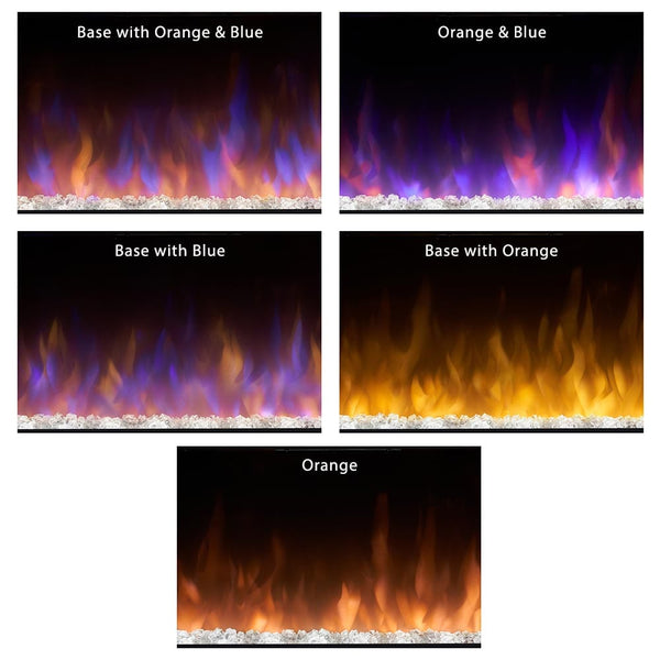 Dimplex 36-In Multi-Fire Slim Electric Fireplace | Electric Fireplaces ...