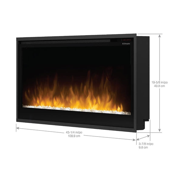 Dimplex 42-In Multi-Fire Slim Electric Fireplace | Electric Fireplaces ...
