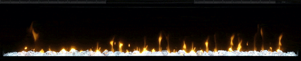 Dimplex 74 in. IgniteXL LED Built-In Linear Electric Fireplace - Multi ...