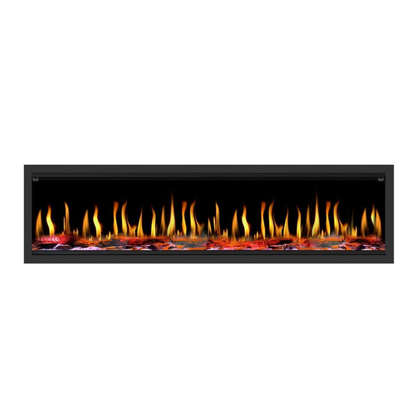 Dynasty 76-in Tempo Virtual Built-In Electric Fireplace | Electric ...
