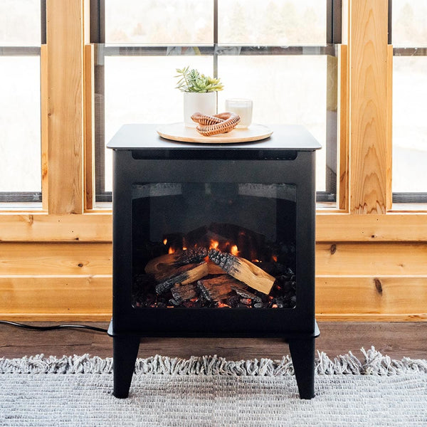 Forge & Flame Fuzion Multi-Sided Electric Fireplace Stove Heater ...