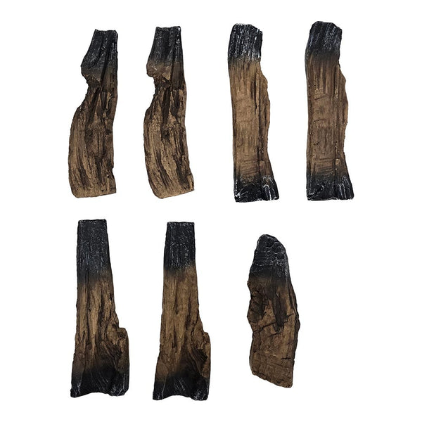 Modern Ember Rustic Log Accessory Kit for Aerus and Vibrance 42”-50” L ...