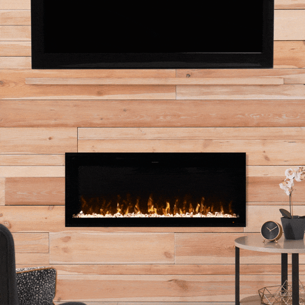 Modern Ember Aerus 42-In Smart Linear Electric Fireplace | Electric ...