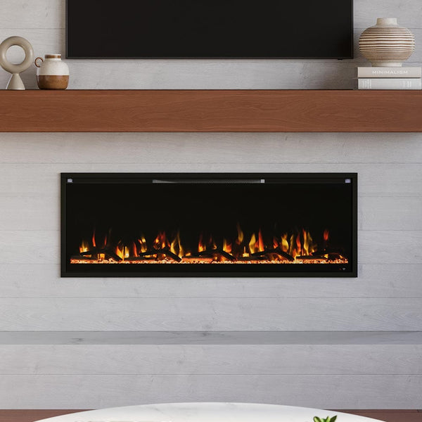 Modern Ember Aerus Slim 50-in Smart Linear Electric Fireplace ...