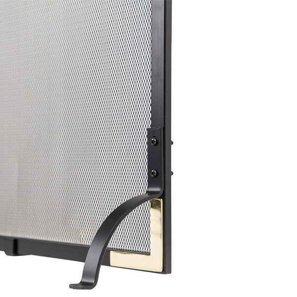 Modern Ember Cecilia Single Panel Fireplace Screen | Electric ...