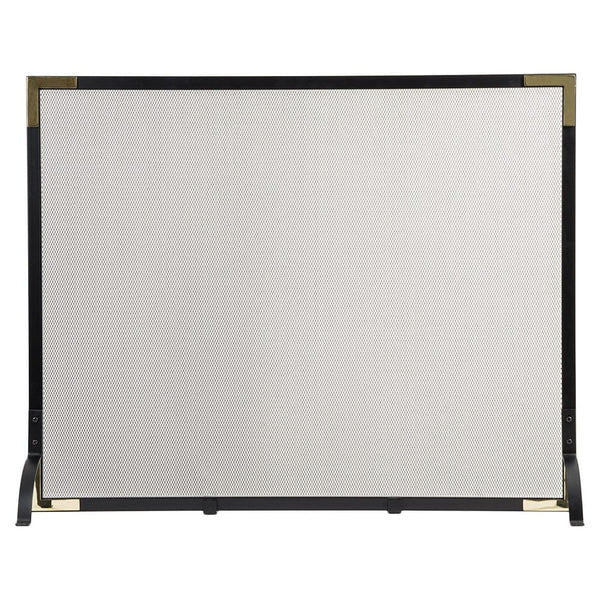 Modern Ember Cecilia Single Panel Fireplace Screen | Electric ...