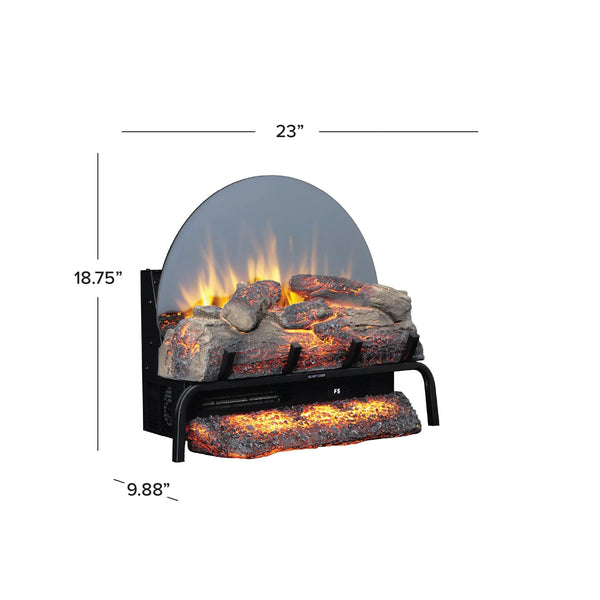 Modern Ember 23-in Real Glow Electric Log Set – Electric Fireplaces Direct