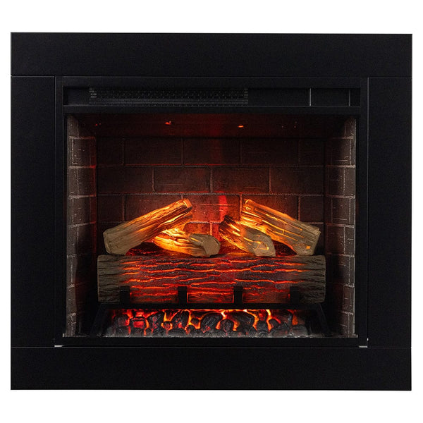 Modern Ember Uptown 28-In Smart Electric Fireplace Insert & Trim Kit ...