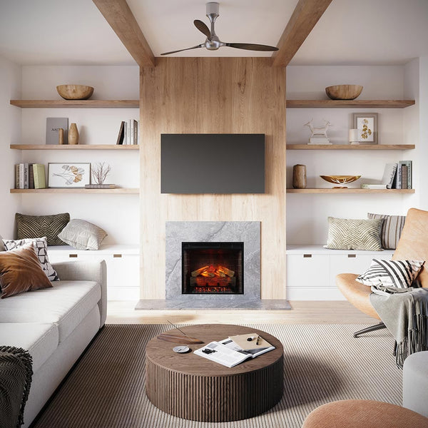 Modern Ember Uptown 23-In Smart Electric Insert – Electric Fireplaces ...