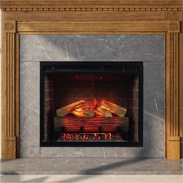 Modern Ember Uptown 28-In Smart Electric Fireplace Insert – Electric ...