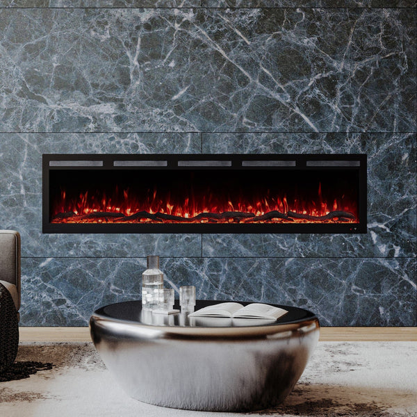 Modern Ember Vibrance 72-in Smart Linear Electric Fireplace – Electric ...