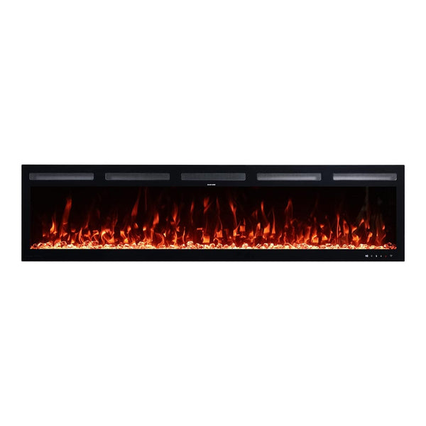 Modern Ember Vibrance 72-in Smart Linear Electric Fireplace | Electric ...