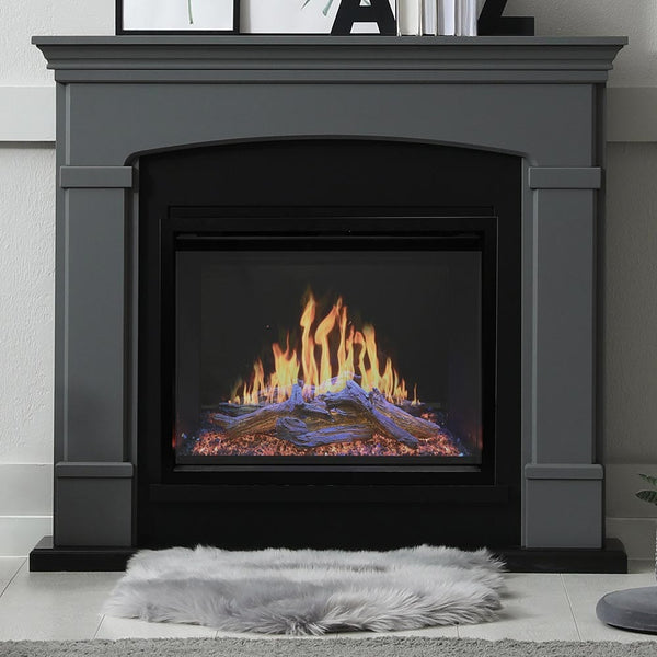Modern Flames 26-in Orion Traditional Electric Fireplace & Large Surro ...