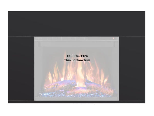 Modern Flames 5-in Trim Kit for Redstone RS-2621 | Electric Fireplaces ...
