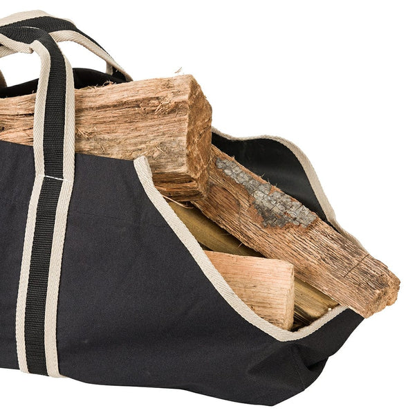 Modern Ember Log Carrier Tote | Electric Fireplaces Direct