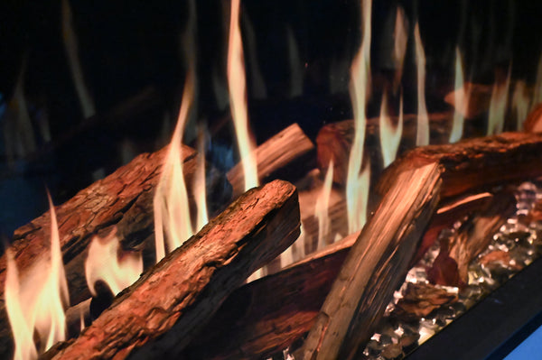 TruWood Slim Premium Timber Kit for 44-in to 52-in Fireplaces ...