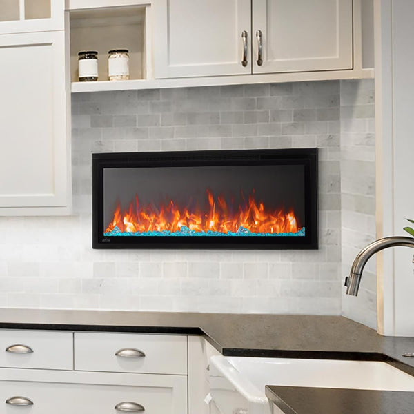 Napoleon Entice 36-in Linear Electric Fireplace | Electric Fireplaces ...