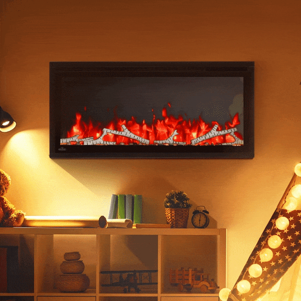 Napoleon Entice 36-in Linear Electric Fireplace | Electric Fireplaces ...