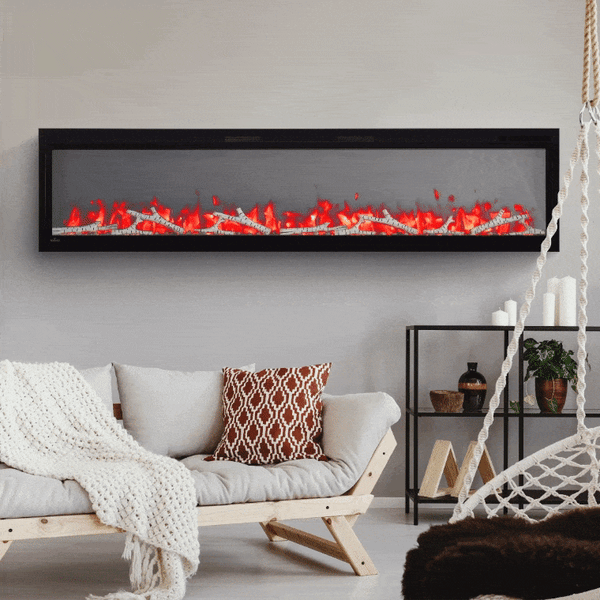 NEW! Napoleon Entice 72-in Linear Electric Fireplace – Electric ...