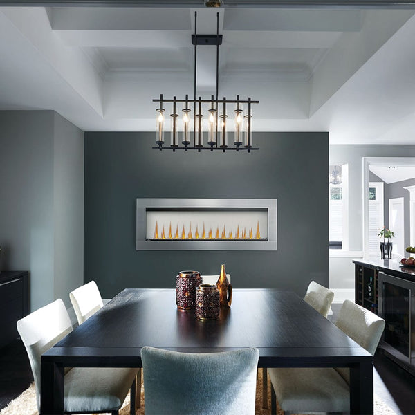 Stainless Steel Trim for Napoleon 60-in Clearion Elite Electric Firepl ...