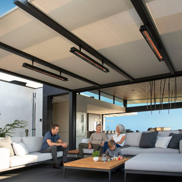 Infratech 42.5-In SL Series 2400W Black Patio Heater 240V | Electric ...