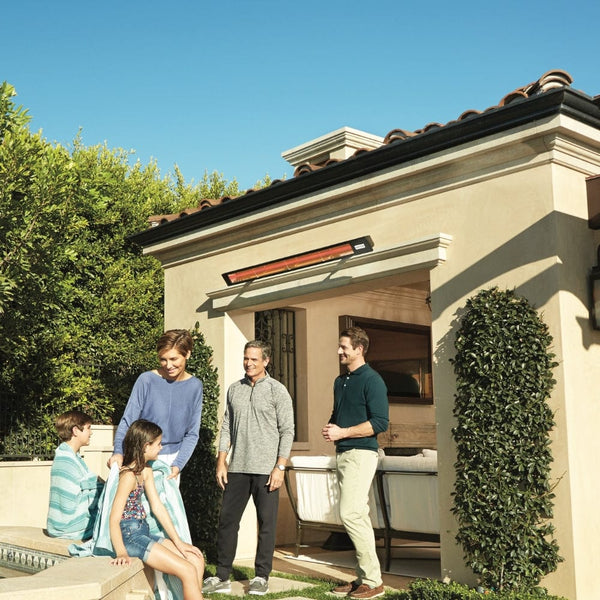 Infratech 63.5-In SL Series 3000W Black Patio Heater 240V | Electric ...