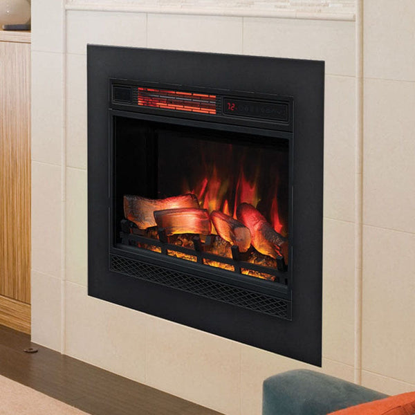 ClassicFlame 26-In 3D SpectraFire Plus Infrared Electric Insert & Trim ...