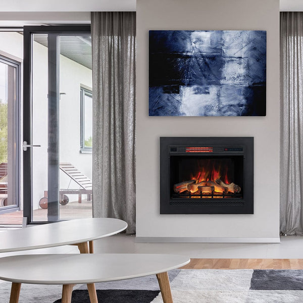 ClassicFlame 28-In 3D SpectraFire Plus Infrared Electric Insert & Trim ...