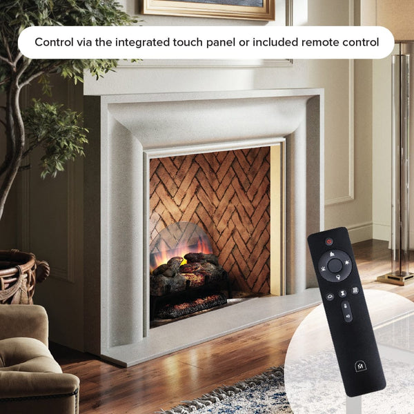 Modern Ember 23-in Real Glow Electric Log Set | Electric Fireplaces Direct