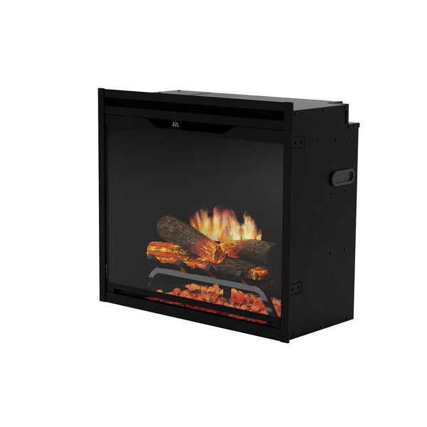 Dimplex 24-in Revillusion Built-In Electric Fireplace with Black Backg ...