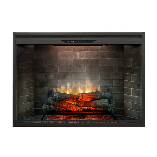 Dimplex 42-in Revillusion Built-In Electric Fireplace with Neutral Bri ...