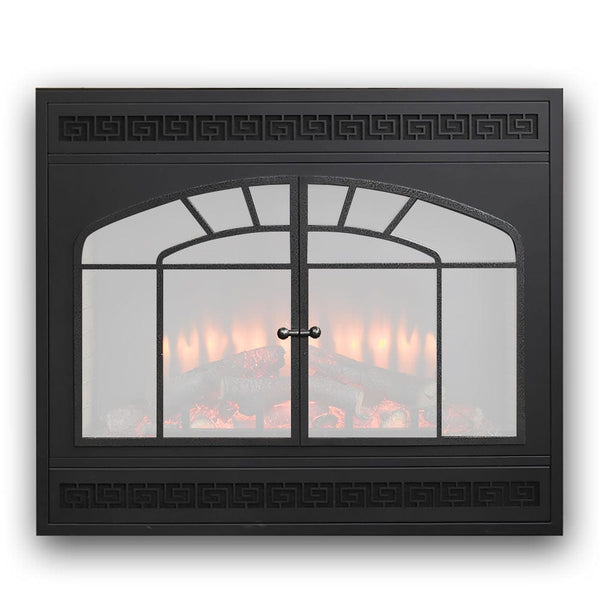 34-In Arch Rectangular Front for GreatCo Electric Fireplace Insert GBI ...