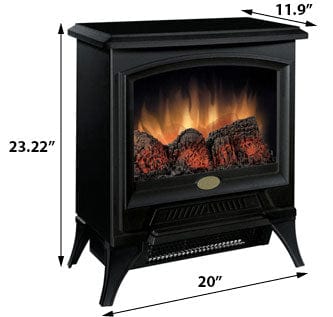 Dimplex Compact Black Freestanding Electric Stove