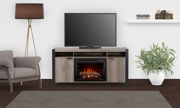 Pierre Electric Fireplace Entertainment Center in Steeltown | Electric ...